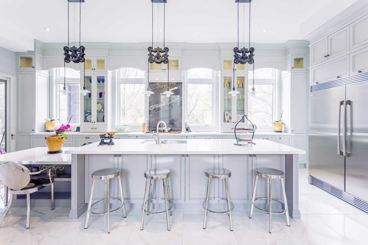 Custom transitional kitchen | Luxury design Kitchen in 7th Concession ...