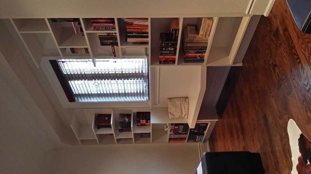 Custom modern wall unit | Luxury design Library in Berkinshaw Cres, Toronto