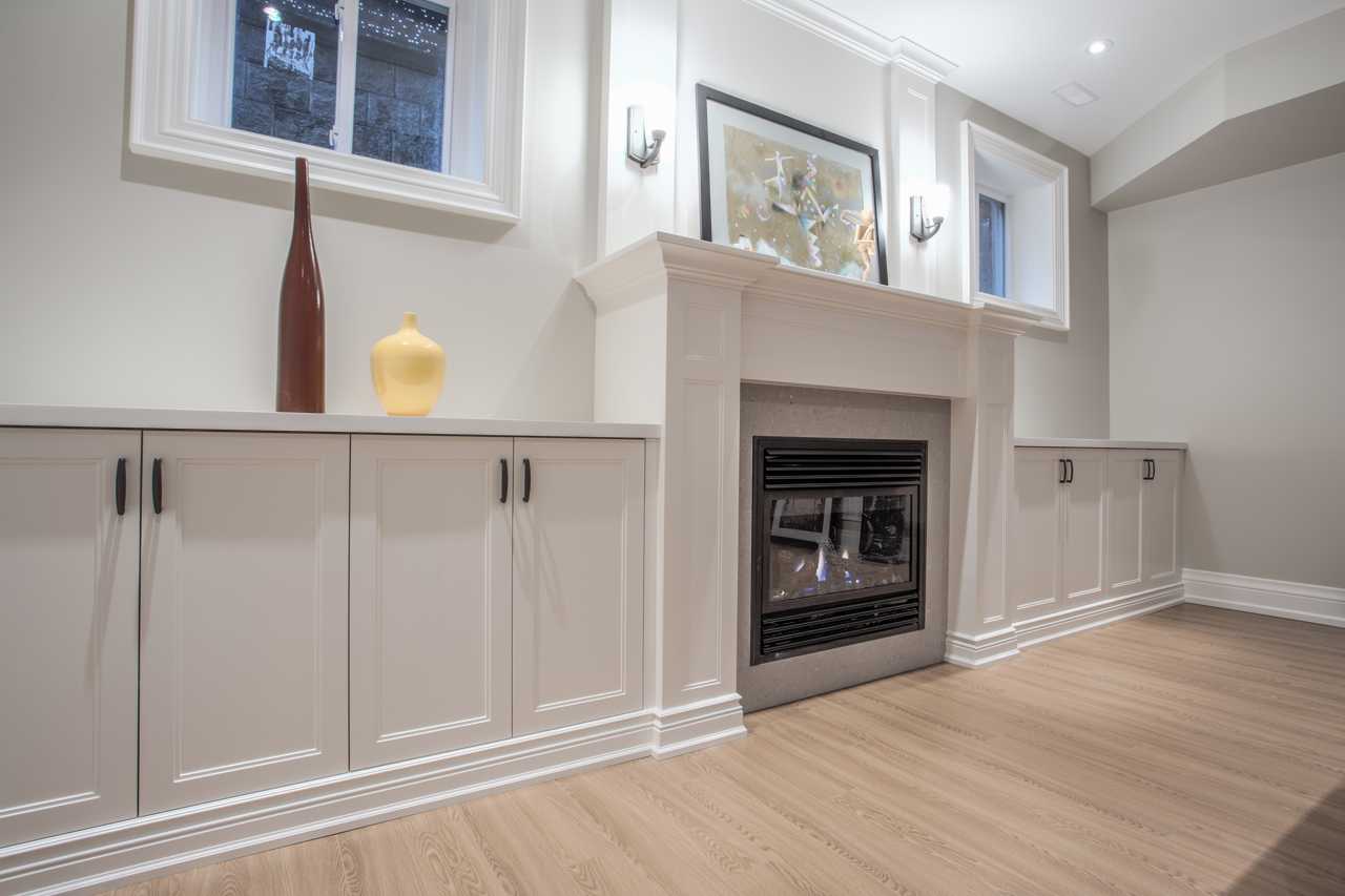 Custom traditional wall unit | Luxury design Fireplace in Patricia Ave ...